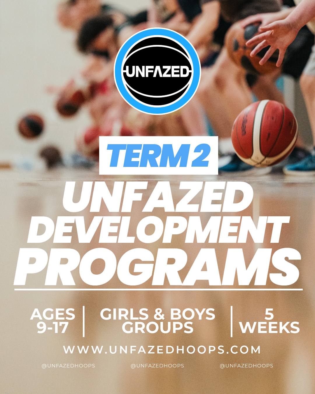 Term 2 - Elite Boys and Girls (Rep u16 & u18) – Unfazed Basketball